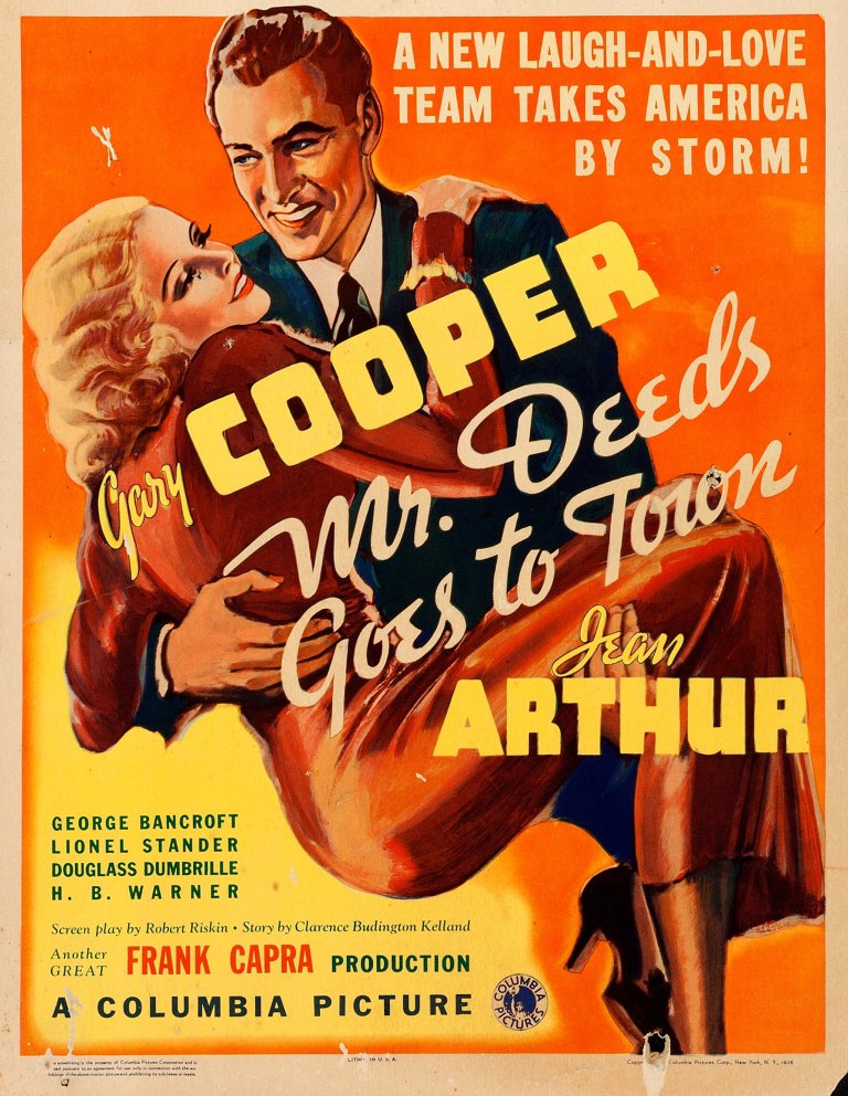 Mr Deeds Goes to Town (1936) – Movie Musings